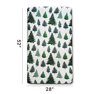 Soft Fitted Crib Sheet, Stretchy and Breathable Toddler Crib Sheet for Boys and Girls, Fits Standard Crib and Toddler Mattress