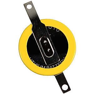 Tabbed CR1616 Battery with Solder Tabs, 10x CR1616 3V Lithium Battery, Gameboy Cartridge Battery Ruby Gameboy Advance SP Fire Red Leaf Green Emerald, 1616 Battery GBA Gameboy Advance Cart Save