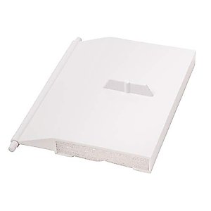 SunSolar Pool Skimmer Weir with Foam Insert — Prevents Debris from Escaping The Skimmer Basket — Regulates Water Flow to The Pump and Filter — Fits Standard-Sized Skimmers — 5 5/8" x 4 3/4"