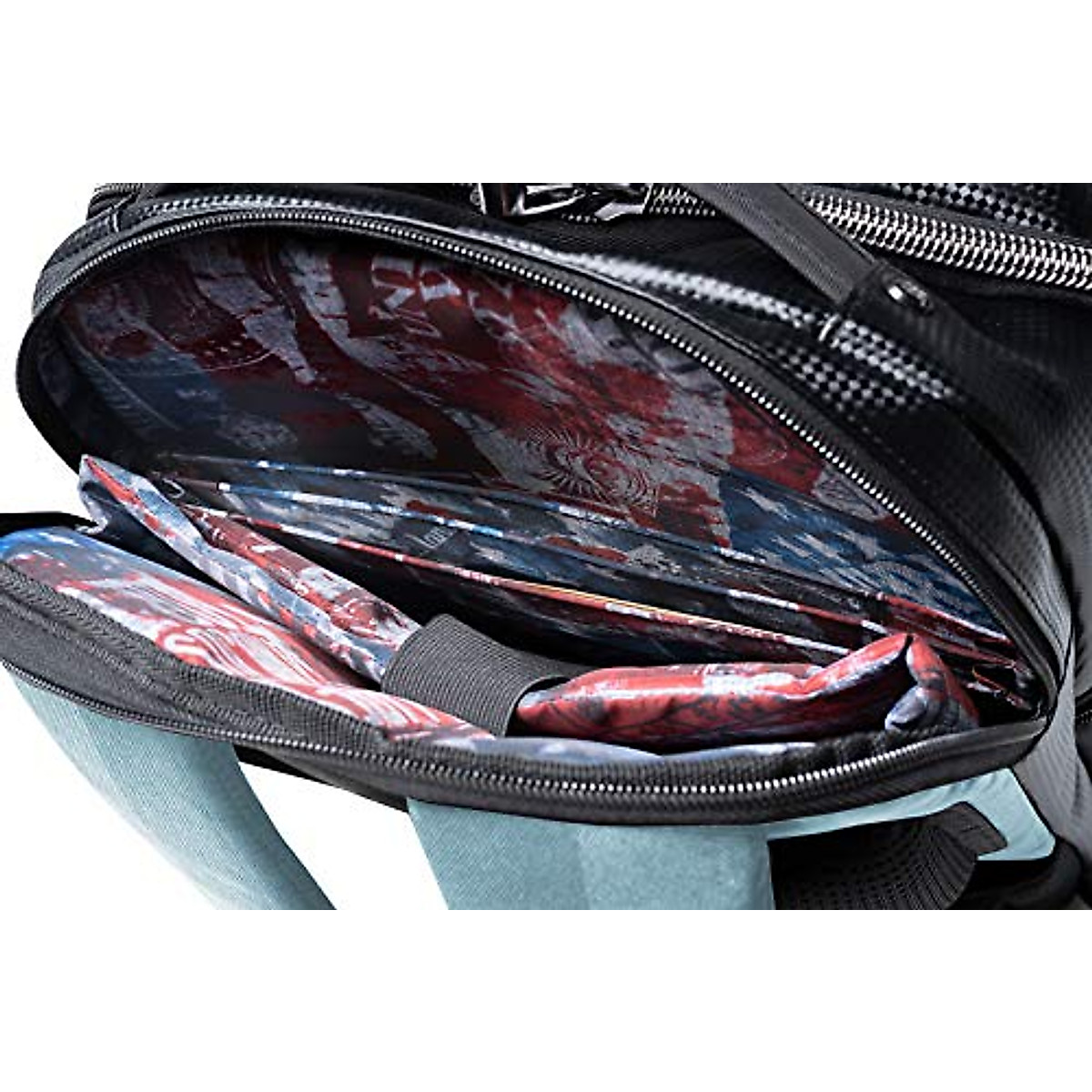 Subtle Patriot USA Backpack – Concealed Carry Backpack/Adjustable Straps and Extra Storage/Use for Travel, Work, Laptop, Hunting, and Hiking (Lady Liberty)