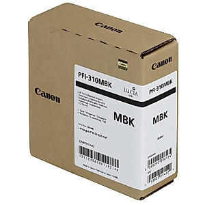Canon PFI-310 330ml Matte Black Pigment Ink Tank for imagePROGRAF TX-2000, TX-3000 and TX-4000 Printers