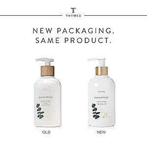 Thymes Hand Lotion Gold Pump - 8.25 Fl Oz - Eucalyptus