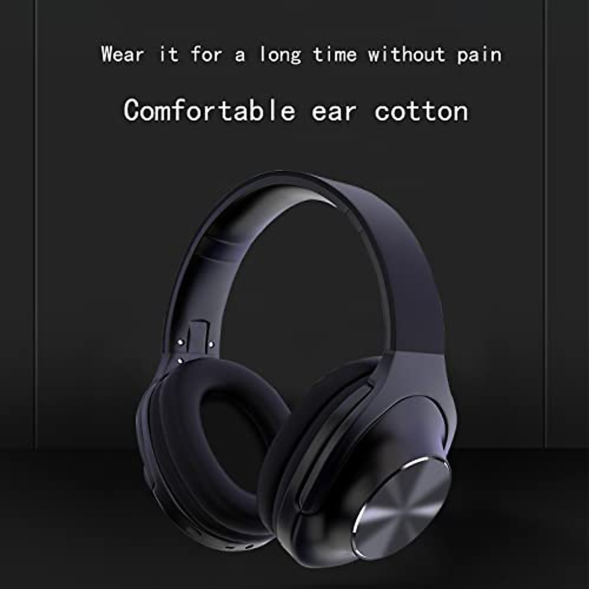 Over-Ear Bluetooth Headphones, Wired and Wireless Dual-Mode, Hi-Res Audio, Deep Bass, Noise Cancelling, Memory Foam Ear Cups, for Computer Game Music Sports Headphones