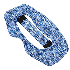 Mikikit 5pcs Vr Goggles Vr Face Pad Home Vr Headsets Virtual Reality Game Supplies Washable Vr Face Eye Cover Padding Vr Sweat Headgear Cover Earpiece Elastic Polyester