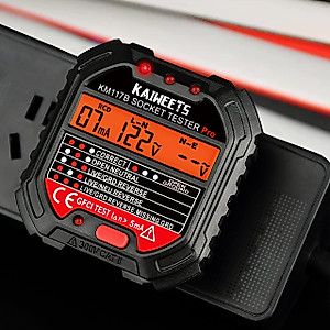 KAIWEETS GFCI Tester&Voltage Tester VT500