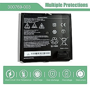 300769-003 Battery Replacement for Bose Sounddock Portable Digital Music System SoundLink Air Series 300769-001 300769-004 300769-002 300770-001 4ICR19/66 16.8V 32Wh 2200mAh