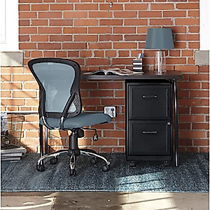 Lorell File Cabinet, Black -