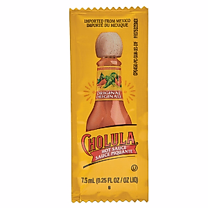 Cholula Original Hot Sauce Packets, 200 count - One 200 Count Individual Hot Sauce Packets with Mexican Peppers and Signature Spice Blend, Perfect Single-Serve Size for Delivery and Takeout