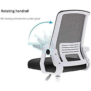 BZLSFHZ Computer Chair Sturdy Adult Personalized Rotating Armrest Removable Hall Chair Internet Cafe Chair (Color : Gray)