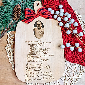 Handwritten Recipe cutting board | Personalized handwritten recipe cutting board | Custom cutting boards | Family Gifts | Charcuterie Board | Christmas Gifts
