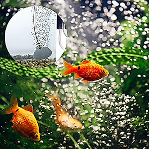 BLLREMIPSUR 2 Inch Air Stone Aquarium Bubble Diffuser, Hemisphere Shaped Airstones Oxygen Stone for Fish Tank, Pump and Hydroponics, Fits for 0.157 Inch / 4 mm Inner Dia Tube