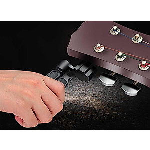 Guitar String Winder Cutter Pin Puller - 3 In 1 Multifunctional Guitar Maintenance Tool/String Peg Winder + String Cutter + Pin Puller Instrument Accessories (Style-A)