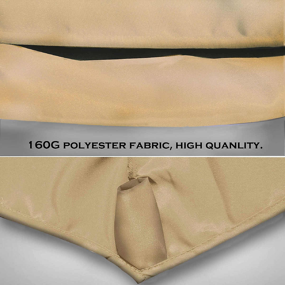 labworkauto Cantilever Patio Offset Umbrella 10 Replacement Umbrella Canopy Backyard Sunshade Outdoor Market Canopy Fit for Patio Backyard and Outdoor Market