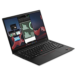 Lenovo Gen 11 ThinkPad X1 Carbon Laptop with Intel Corei7-1355U Processor, 14 Inch WUXGA Non-Touch Display, 32GB LPDDR5 RAM, 1TB Gen4 Performance SSD, Thunderbolt, Backlit Keyboard and Windows 11 Pro