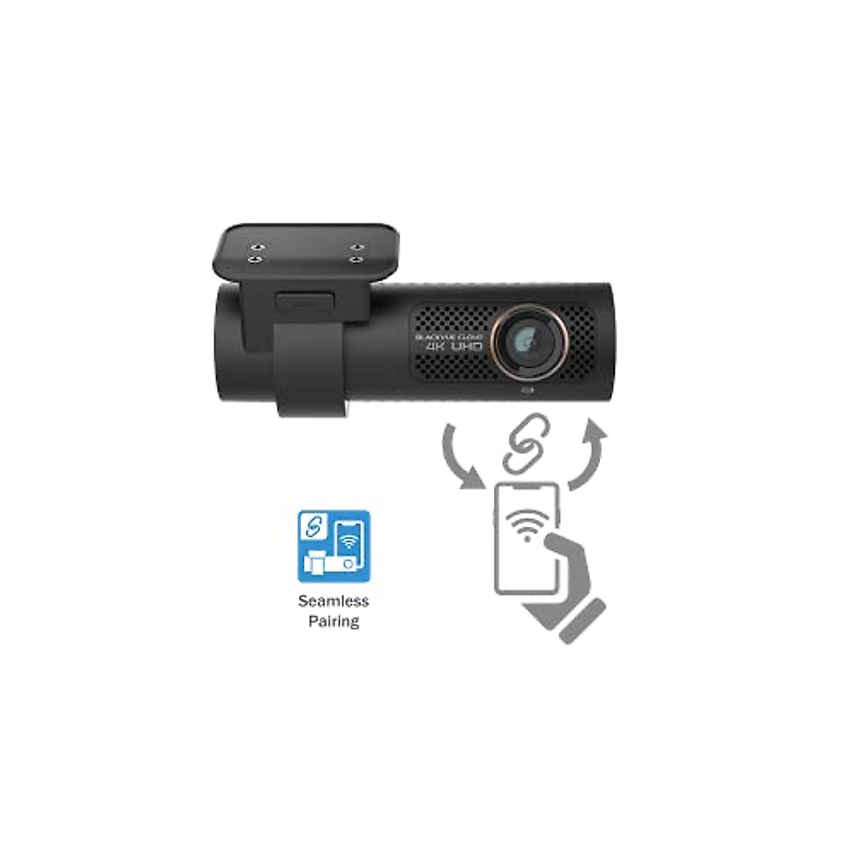 BlackVue DR900X-2CH Plus with 128GB microSD Card | 4K UHD Cloud Dashcam | Built-in Wi-Fi, GPS, Parking Mode Voltage Monitor | LTE and Mobile Hotspot via Optional LTE Module