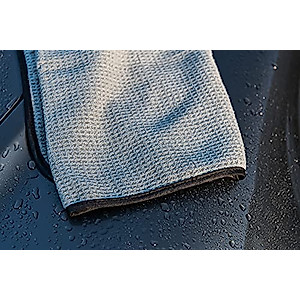 303 Products Waffle Weave Drying Towel - Premium and Ultra Absorbent - Safely Dries Paint Without Scratching - Perfect for Use After Car Wash, 1 Pack (39015)