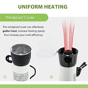 Hanchen TR90 Optical Eyeglasses Frame Warmer Frame Heater Temperature Adjustable (110V)