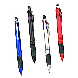 NUOBESTY 8 Pcs 1 Set Multifunction Stylus Phone Touch Pen Touch Stylus Pen Stationery Phone Stylus Smart Phone Stylus Pen Pilot Fountain Pen Portable Meeting Pens Ball Pens with Stylus Flat