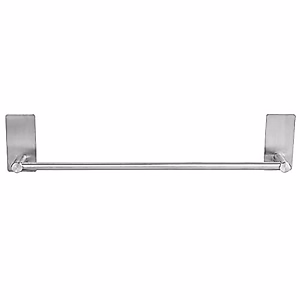 DERCLIVE Self Adhesive Towel Bar Stainless Steel Wall Hanging Towel Rack Shelf for Bathroom Kitchen1 Towel Rack Towel Bar Towel Shelf Towel Bar Towel Rack Towel Shelf Towel Bar Towel Shelf Towel