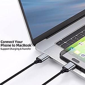 CLAVOOP External Hard Drive Cable Cord, USB Micro B Cable 5 Gbps High-Speed Braided USB A to Micro B Hard Drive Wire Male to Male Compatible with MacBook Air Pro Galaxy S5 Note3 Hard Drive - 3 Feet