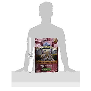 Blue Buffalo Wilderness Rocky Mountain Recipe High Protein, Natural Adult Dry Cat Food, Red Meat 10-lb