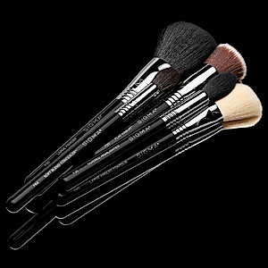 Sigma Beauty Makeup Brush Set – Set of 5 Classic Makeup Brushes for Full Face, Professional Makeup Brushes for Foundation, Concealer, Blush/Powder, Contour, and Highlight (5 pcs)