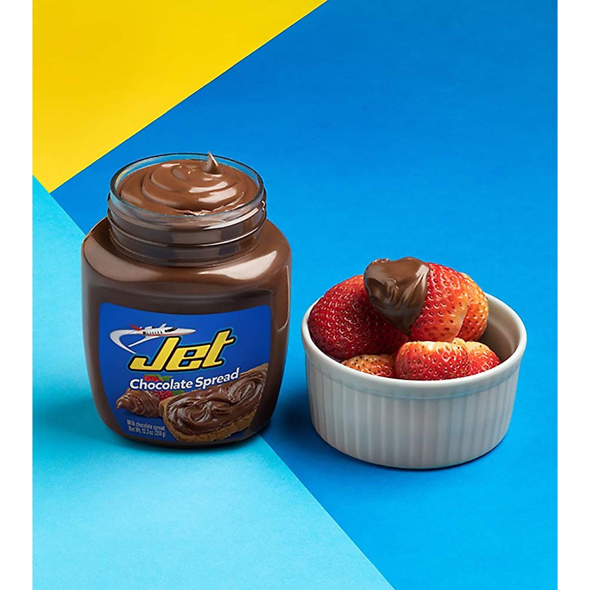 JET CHOCOLATE SPREADABLE | 12.3 OZ (Pack of 1)