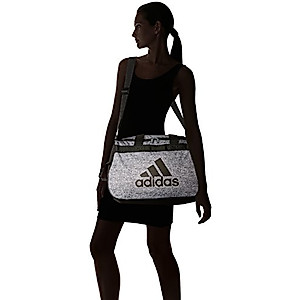 adidas Diablo Small Duffel Bag, Jersey Onix Grey/Black, One Size