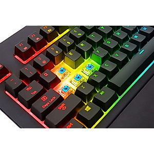 Thermaltake TT Premium X1 RGB CherryMX Blue - Japanese Keyboard - Gaming Keyboard KB430 KB-TPX-BLBRJP-01