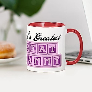 CafePress World's Greatest Great Grammy Mug Ceramic Coffee Mug, Tea Cup 11 oz