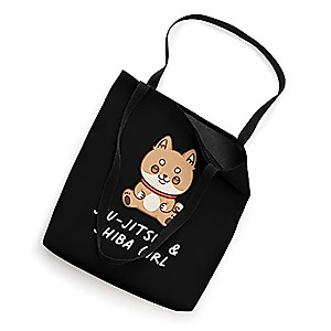 Jiu-Jitsu & Shiba Girl Kawaii Sports Japanese Dog Lover Tote Bag