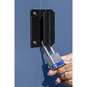 Arrow Classic Steel Storage Shed, 8x8, Blue Grey