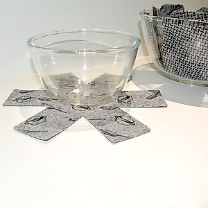 KitWinner Felt Pan Protectors, Pan Separators for Stacking All Clad to Prevent Scratching, Anti Slip Felt Pot Separators for Non-Stick Pans Cookware Accessories Set of 12