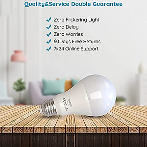 KHSUIN Smart Light Bulbs,Dimmable 2700K-6500K RGBCW Color Changing Alexa Light Bulb Works with Alexa,Echo,Google Home,E26 A19 WiFi Light Bulbs(80W Equivalent)Amazon Certified Alexa Smart Bulb,2 Pack