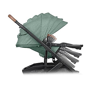 Cruz V2 Stroller - Gwen (Green Melange/Carbon/Saddle Leather)