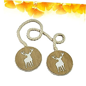 Garneck Valance Curtains Window Curtains Curtain Hooks for Drapes Window Shade Curtain Tiebacks Curtain Holdbacks Window Curtain Holders Curtains Magnetic Tie Hook up Cotton Thread