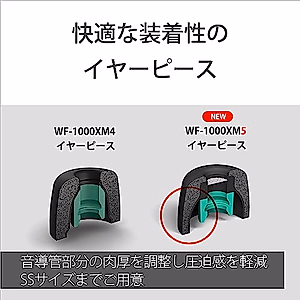 Sony WF-1000XM5 Noise-Canceling Earbuds with Alexa, 24hr Battery, IPX4 Rating - For iOS & Android