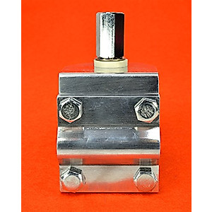 Workman Double Groove CB Radio Antenna Mount W/ SO239 Stud BRV1