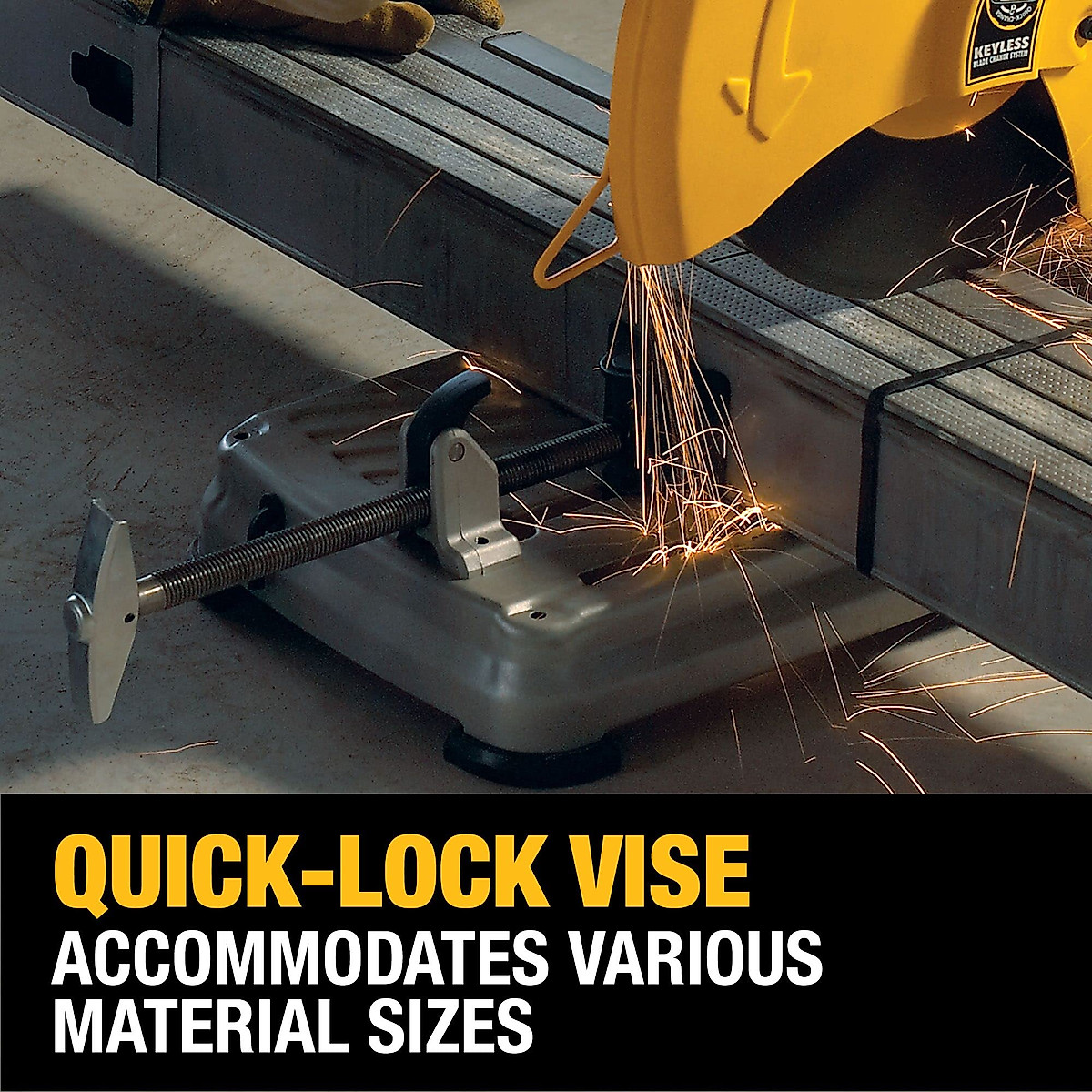 DEWALT Chop Saw, Quick-Change, 14-Inch, Old Model (D28715)