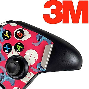 Skinit Decal Gaming Skin Compatible with Xbox One Controller - Officially Licensed Disney Lilo and Stitch Character Pattern Design