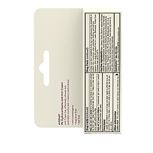 Aveeno Maximum Strength 1% Hydrocortisone Anti-Itch Cream, Triple Oat, Aloe & Vitamin E for Itch Relief from Eczema, Psoriasis, Insect Bites, Poison Ivy, Oak & Sumac & Detergents, 1 oz