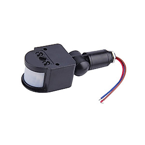 Comidox LED Outdoor 110-220V Infrared PIR Motion Sensor Detector Wall Light Switch 180°1pc