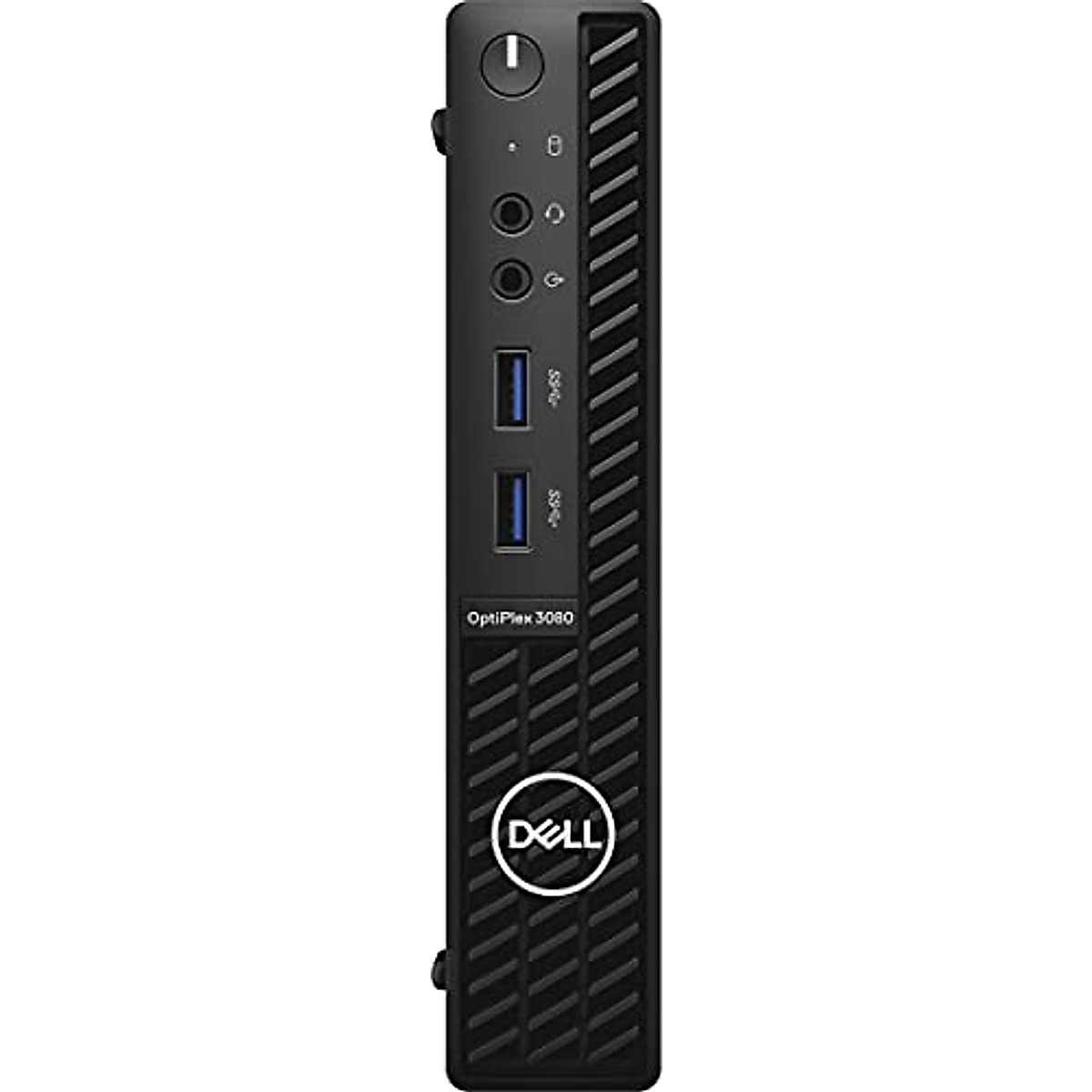 Dell OptiPlex 3000 3080 Desktop Computer - Intel Core i5 10th Gen i5-10500T Hexa-core (6 Core) 2.30 GHz - 8 GB RAM DDR4 SDRAM - 256 GB NVMe M.2 PCI Express M.2 SSD - Micro PC - Black
