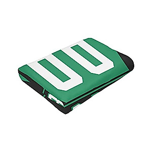 Custom Throw Blankets for Bed Personalized Basketball City Fans Gift Winter Summer Fleece Blanket Name and Number, 30"x40", 50"x60"