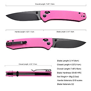 EMHTiii Pocket Knife Folding Knives