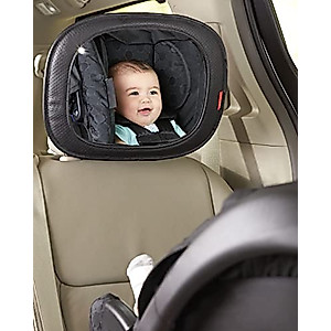 Skip Hop Baby Car Mirror, Style Driven, Black