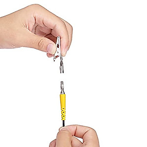 Anti Static Wrist Strap, 11" Anti Static Wristband Grounding Bracelet with Alligator Clip and Extendable Long Cable, Fits Wrist Circumference " 6" to 8.5". [Regular Size]