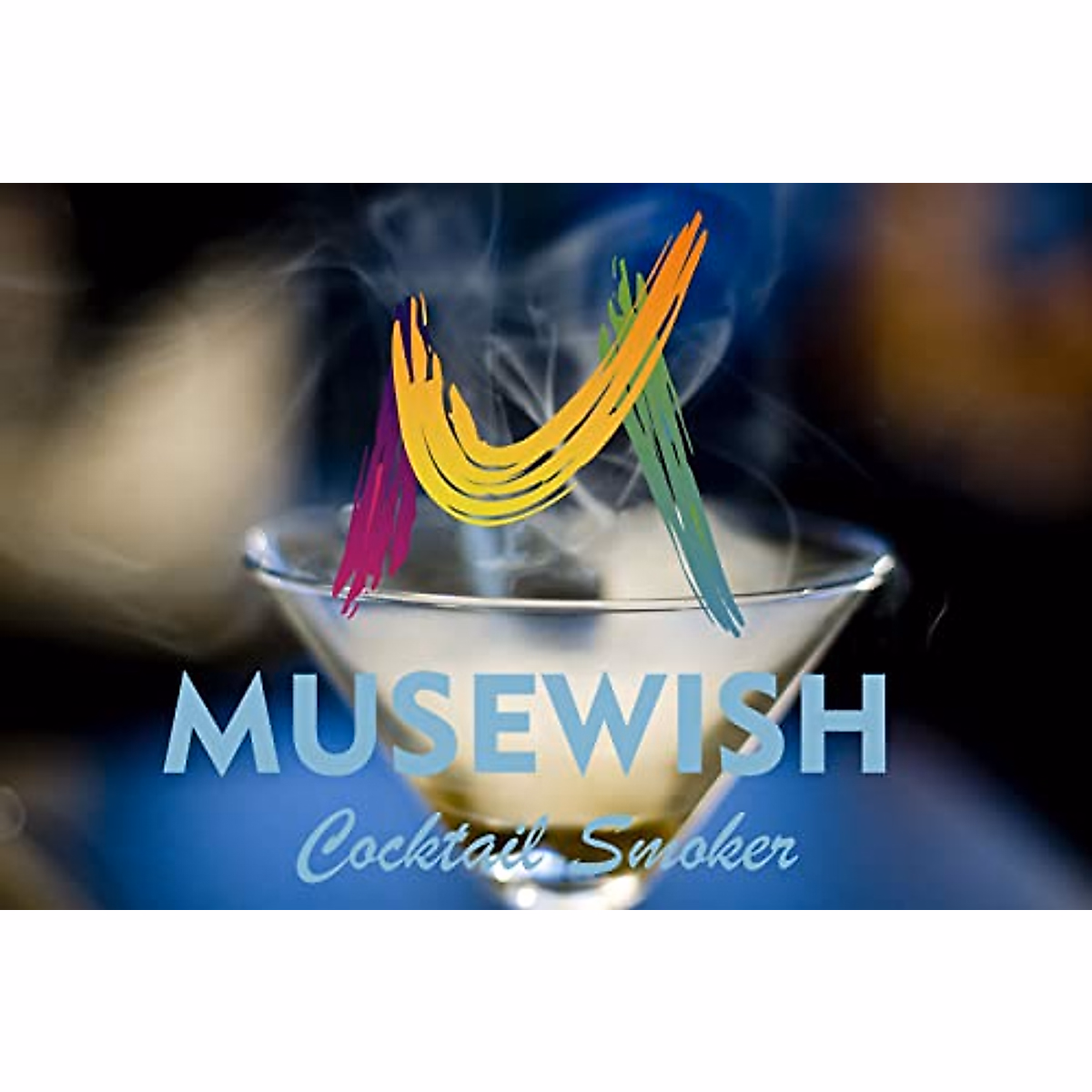 Cocktail Smoker Kit With Torch, 3 Flavors Wood Chips-Bourbon Whiskey Smoker Infuser Kit Old Fashioned Drink Smoker Kit for Cheese,Salad and Meats. Birthday Gifts for Men, Dad, Husband (Without Butane)