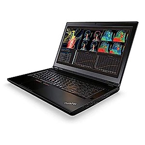 Lenovo ThinkPad P71 Workstation Laptop - Windows 10 Pro - Intel Xeon E3-1505M, 64GB RAM, 1TB SSD, 17.3" UHD 4K 3840x2160 Display, NVIDIA Quadro P3000 6GB GPU, Color Sensor
