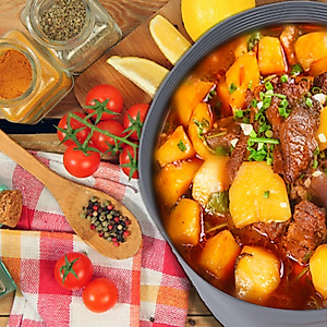 NANSIKE Silicone Crock Pot liner For 7 QT,BPA Free Non-slip Slow Cooker Liners With Food-Grade Silicone Heat Resistant to 450 F,Anti-scratch Reusable Oval Crock Pot Liner, Dishwasher Safe